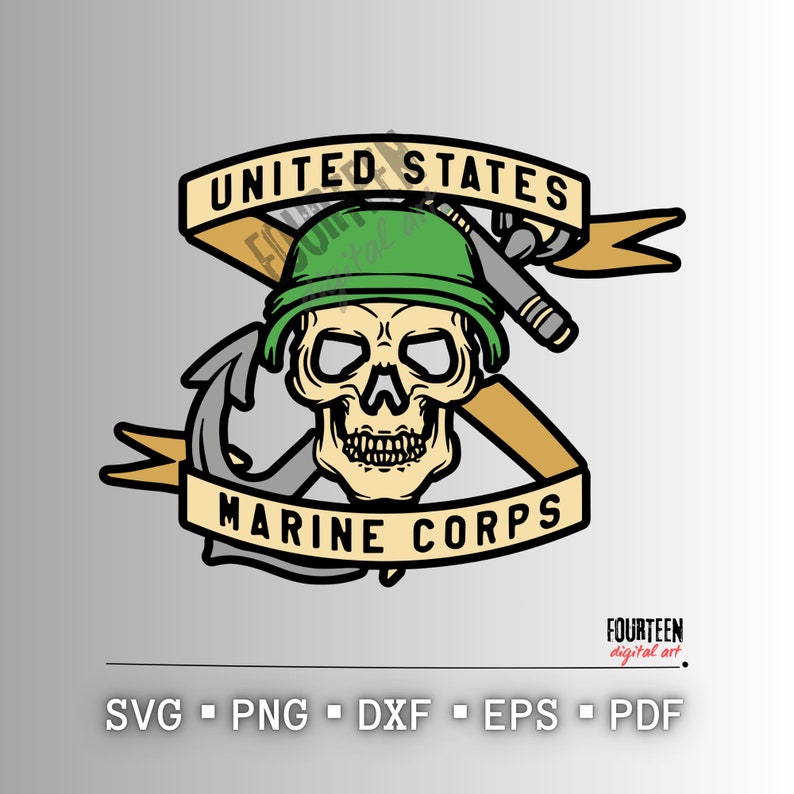 USMC SVG, Us Marine Corps PNG, Military Design, Printable, Vector Files ...