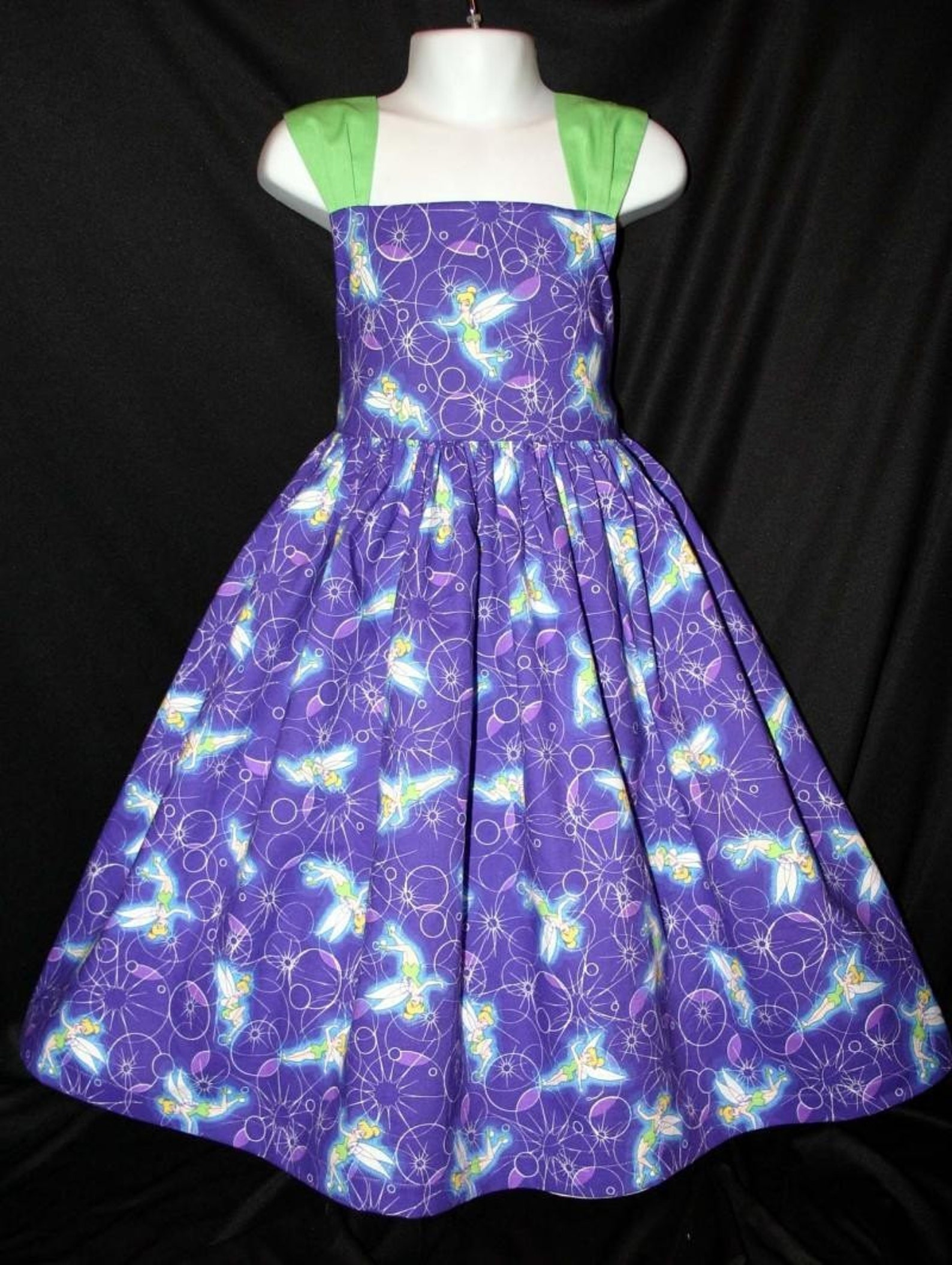 Disney TINKERBELL Sun Jumper Dress DAISY KINGDOM Custom Size - Etsy