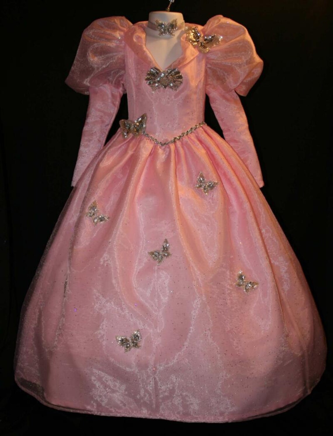AMAZING Wizard Of Oz GLINDA The GOOD Witch Costume Set Child Etsy