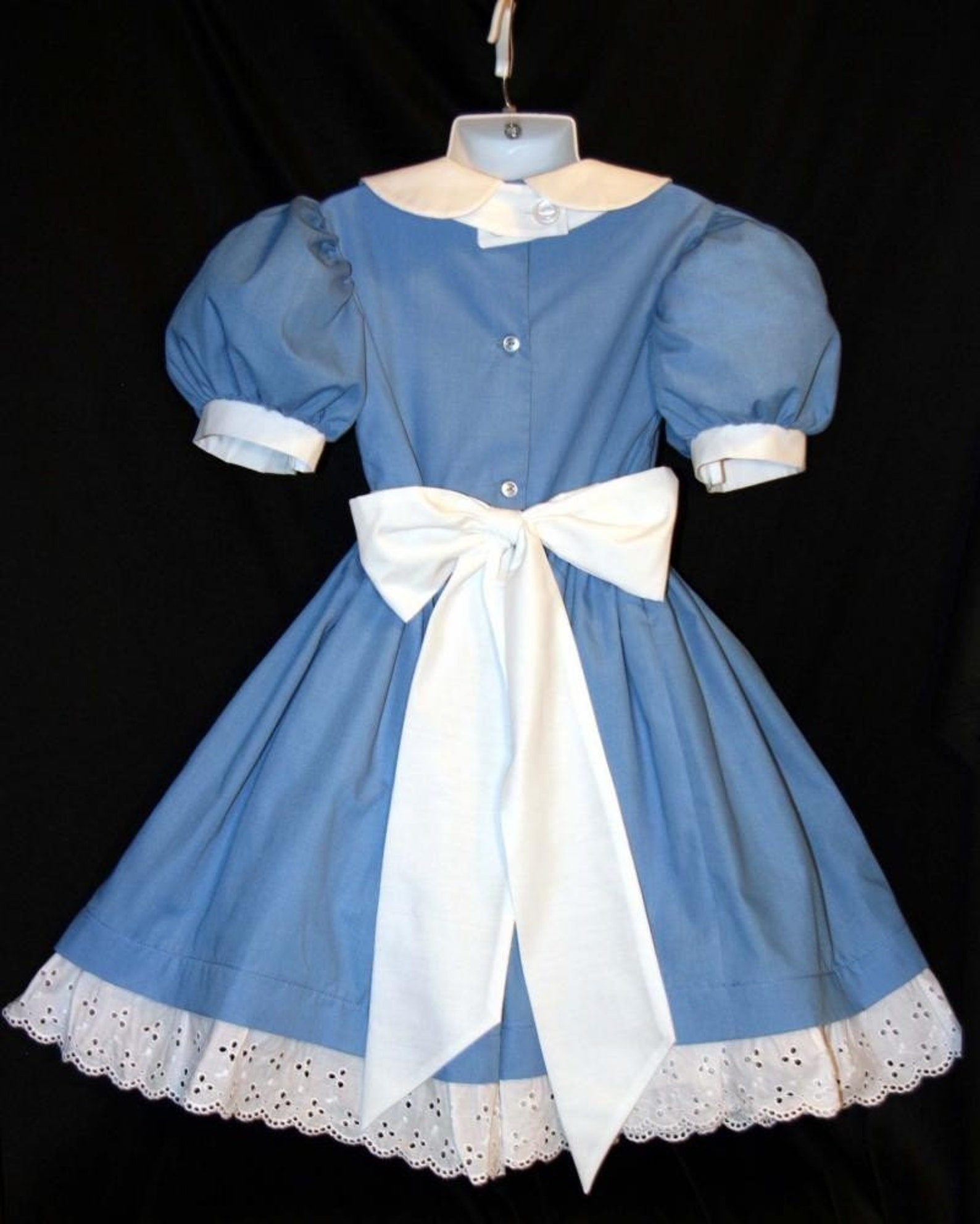 ALICE in WONDERLAND Child Costume New Pinafore CUSTOM - Etsy