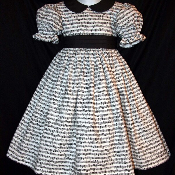 Music Note Dress - Etsy