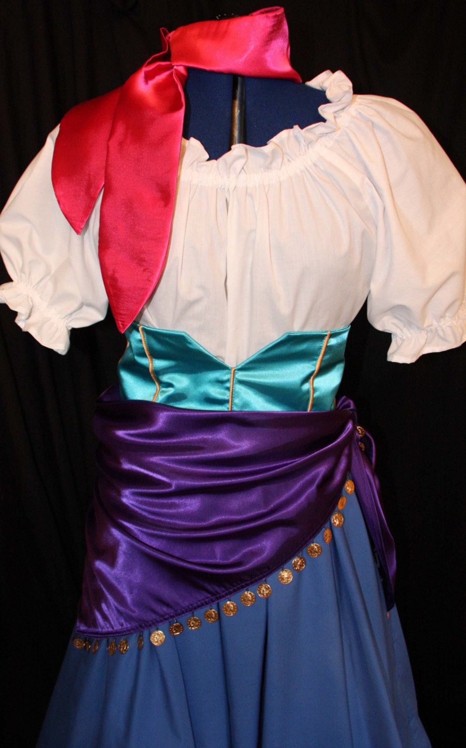 Hunchback ESMERELDA Gypsy ADULT COSTUME Custom Cosplay - Etsy