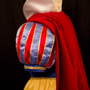 Amazing DELUXE Adult Snow WHITE Gown/Cape/Bow Costume Custom - Etsy España
