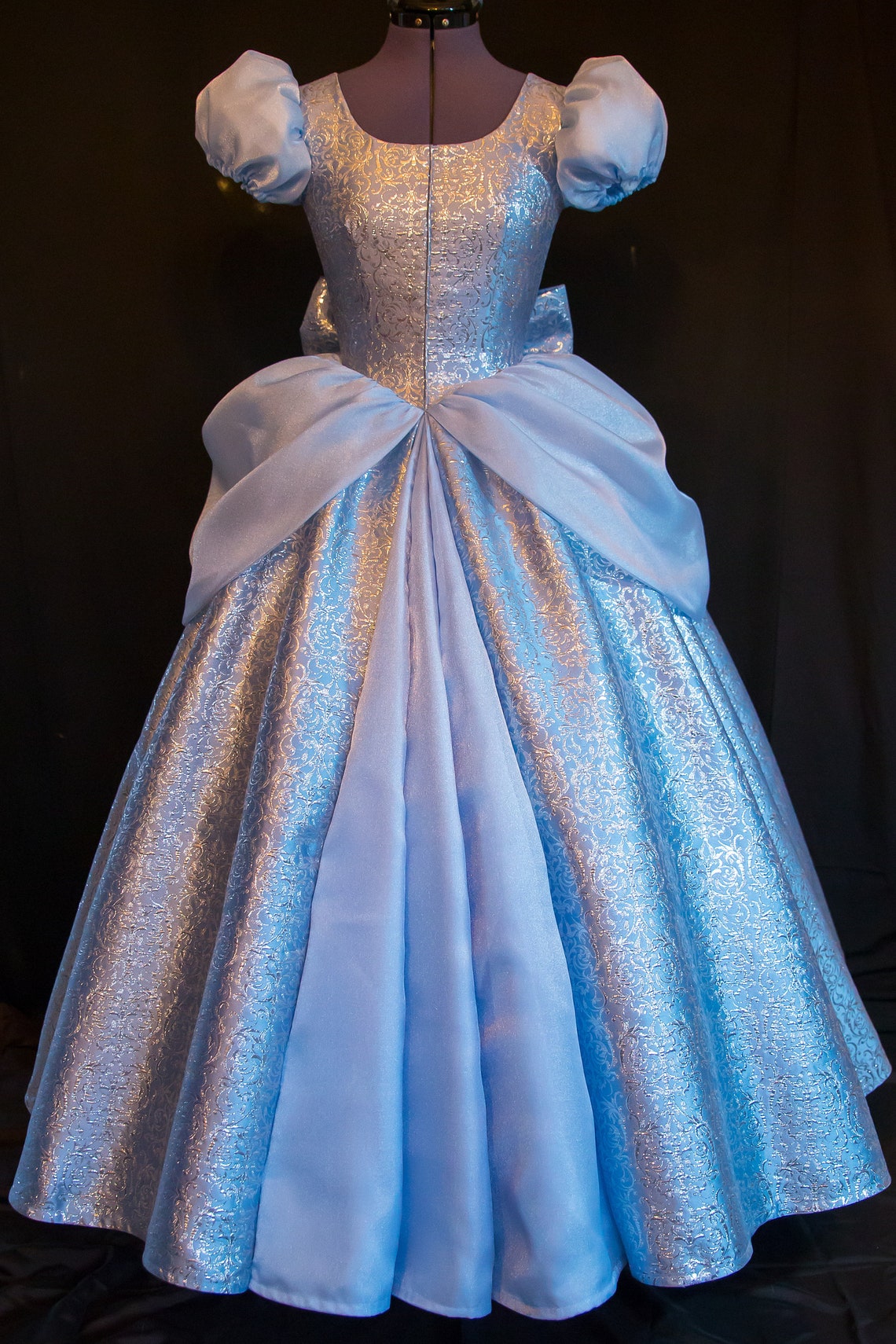 Cinderella GOWN Costume DELUXE New Fabric Custom Cosplay CHILD - Etsy