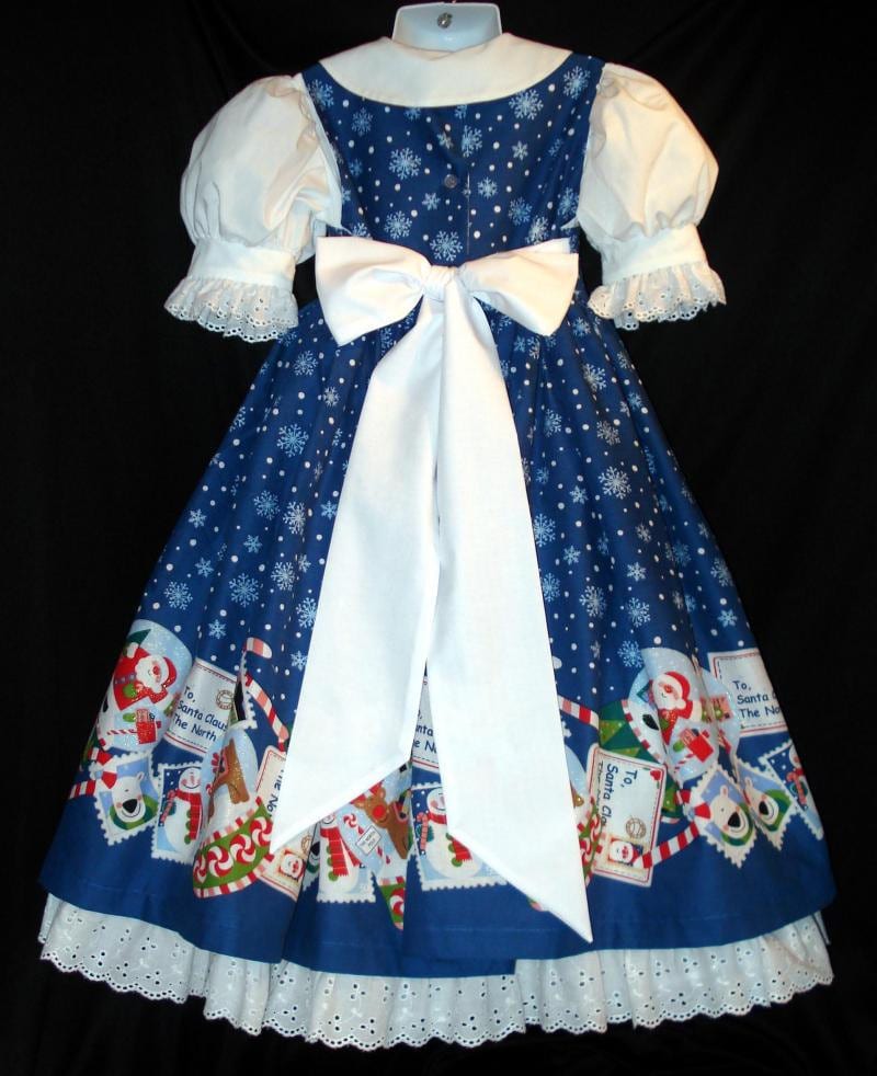 SANTA Snow Globes CHRISTMAS Dress Custom Size - Etsy