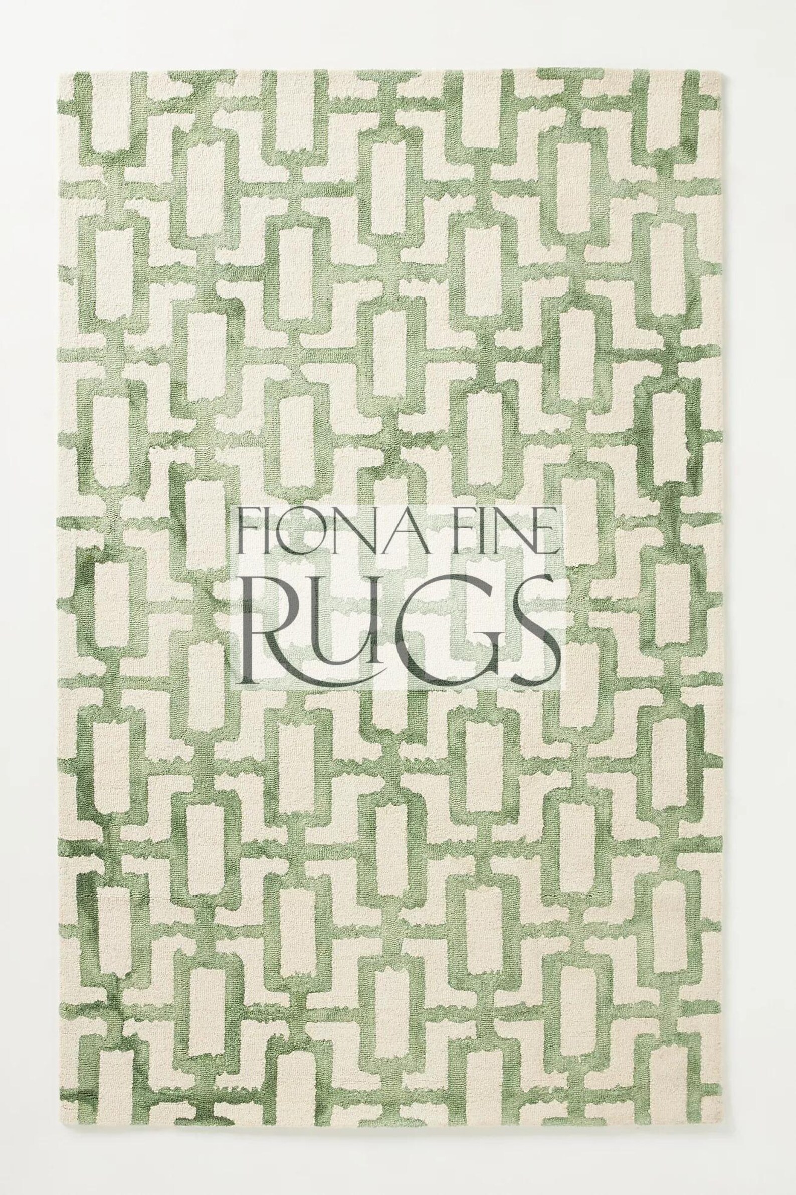 Hand-tufted Loop Pile Wool Rug -modern Textured Area Rug for Living ...