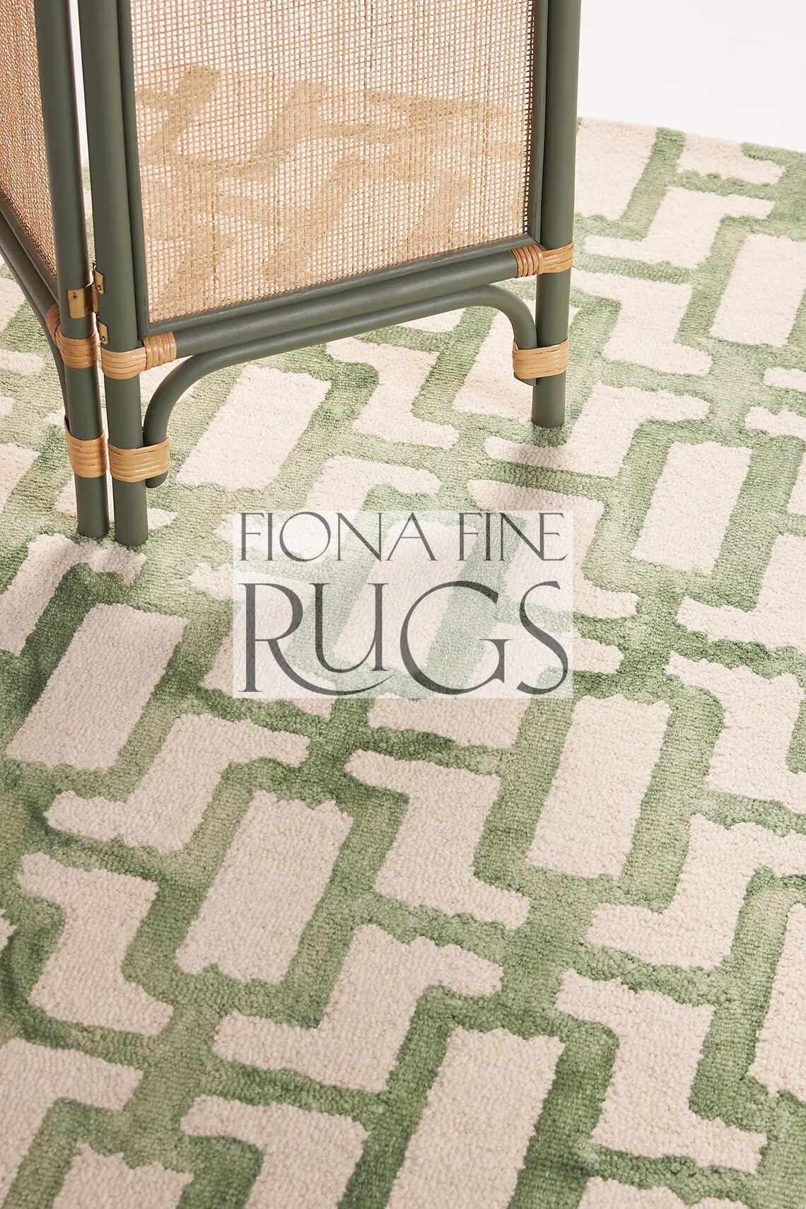 Hand-tufted Loop Pile Wool Rug -modern Textured Area Rug for Living ...