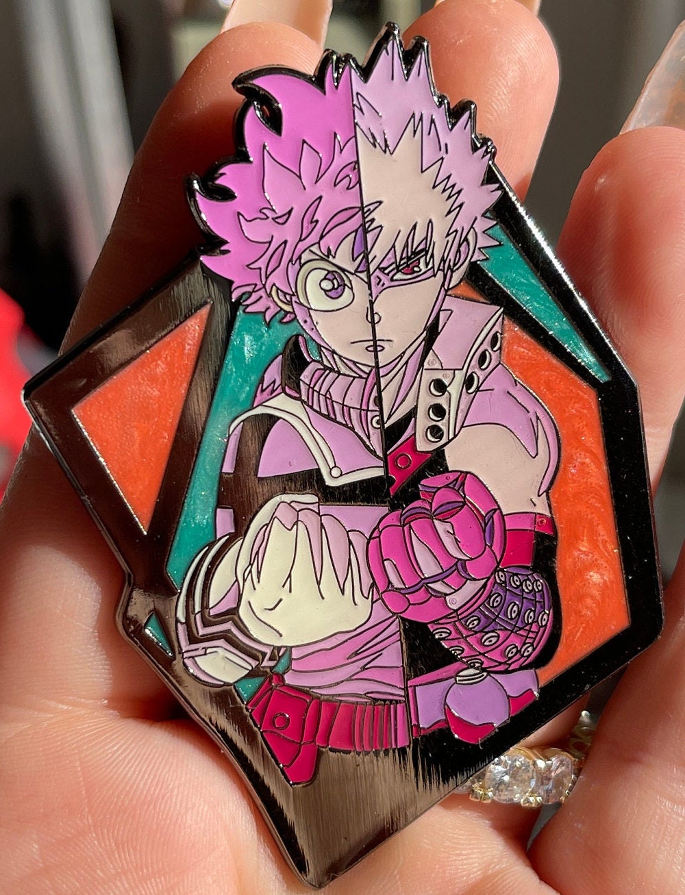 Bakugo Katsuki / Deku Midori Enamel Pin My Hero Academia Collectible - Etsy