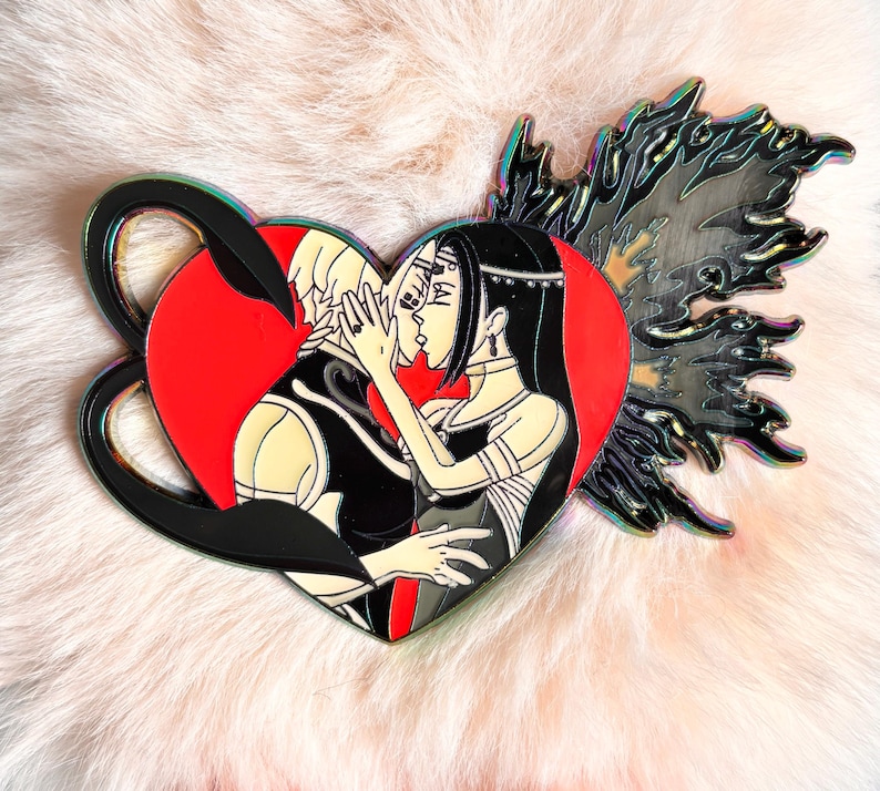Ken Kaneki & Touka Kirishima Wedding Enamel Pin: Tokyo Ghoul ...