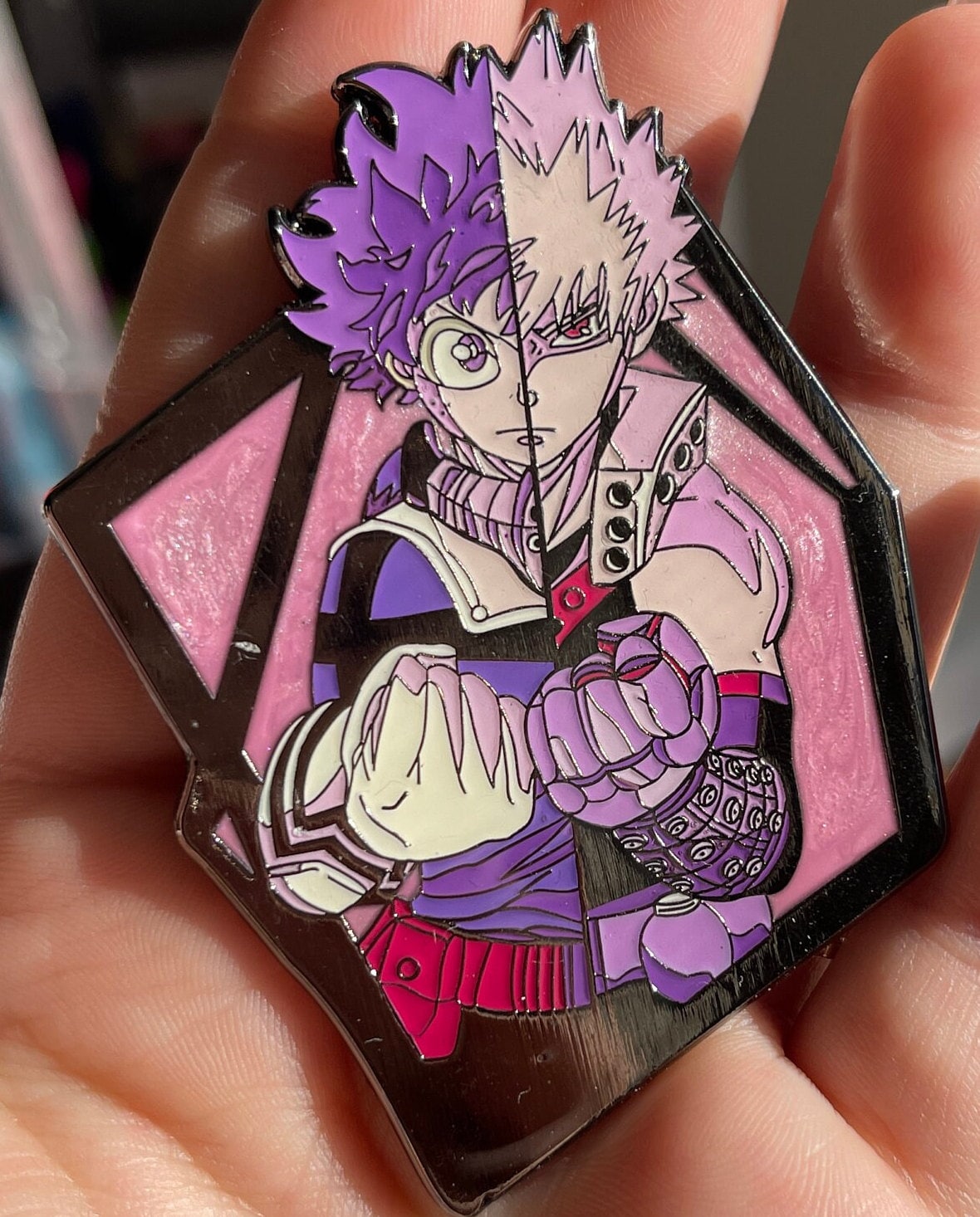 Bakugo Katsuki / Deku Midori Enamel Pin My Hero Academia Collectible - Etsy
