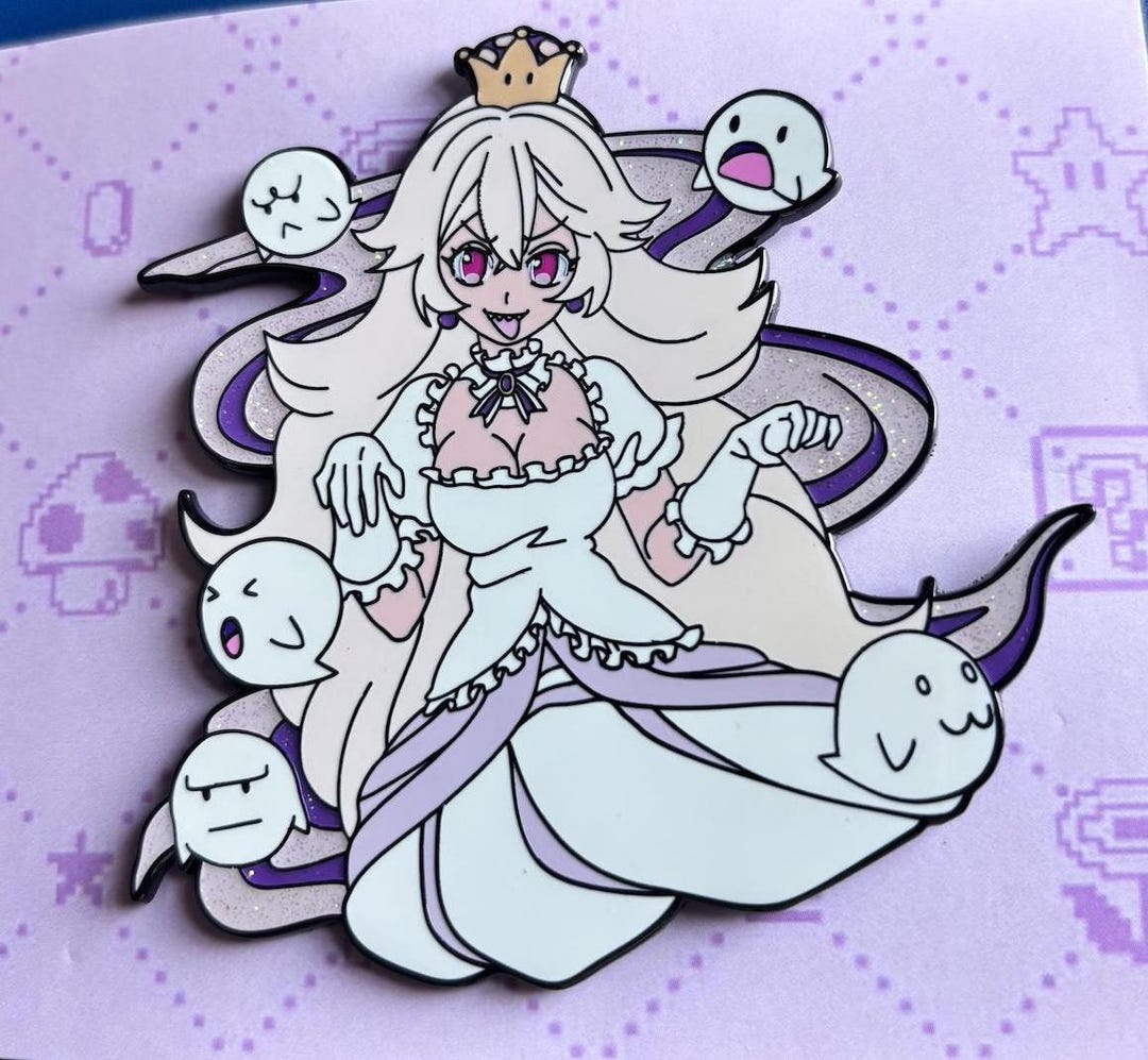 Princess Peach Boosette Pin - Etsy