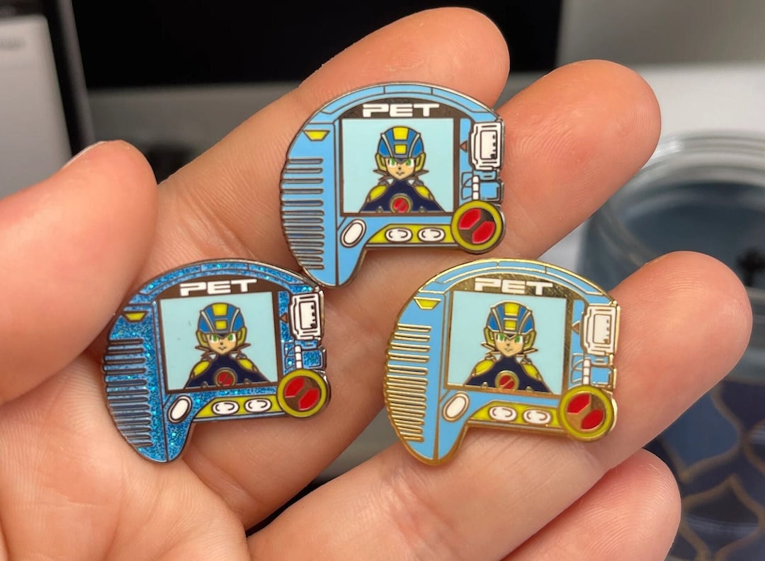 Mega Man EXE Enamel Pin Inspired by Megaman NT Warrior and Battle ...