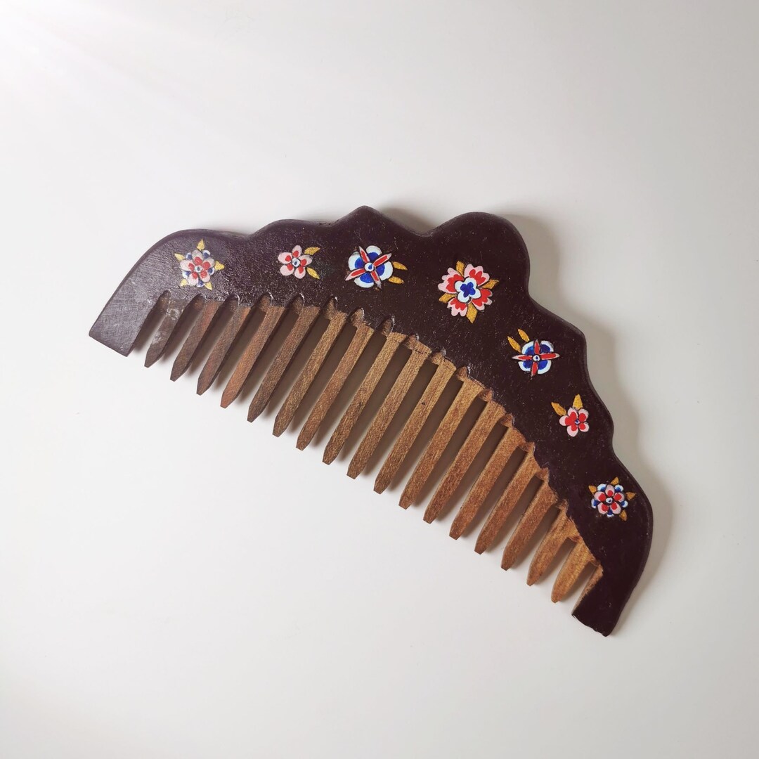 Persian Walnut HAIR COMB - Etsy