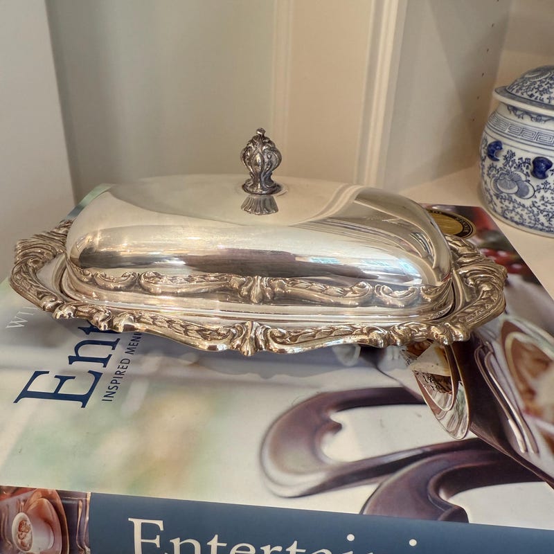 Antique Butter Dish - Etsy