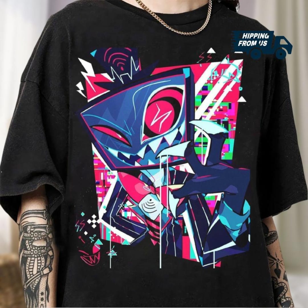 Vox Hazbin Shirt, Hazbin Hotel Comfort Colors Shirt, Anime Series ...