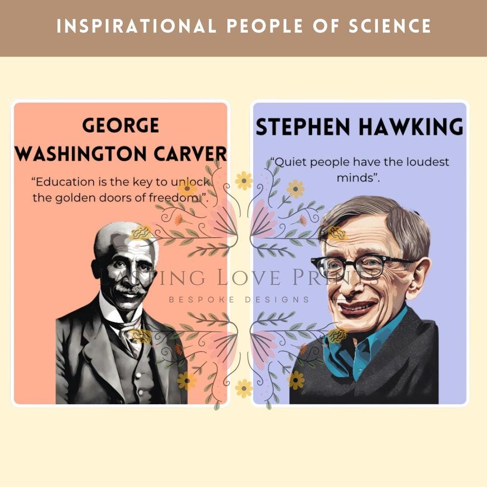 Inspirational People of Science Classroom Posters | Classroom Display ...