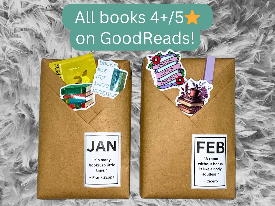 One Year Reading Challenge, 12 Months of Blind Date With A Book/bookish ...