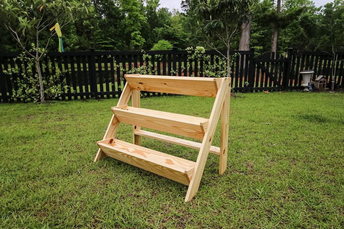 Easy to Follow Three Tiered Angled Planter - Etsy