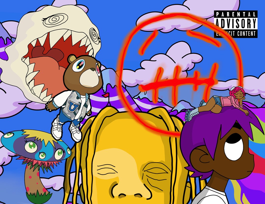 Rapper Album Cover Collage Etsy