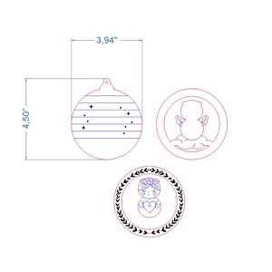 Christmas Tree Toy SVG Bundle. Laser Cut File for Glowforge. Christmas ...