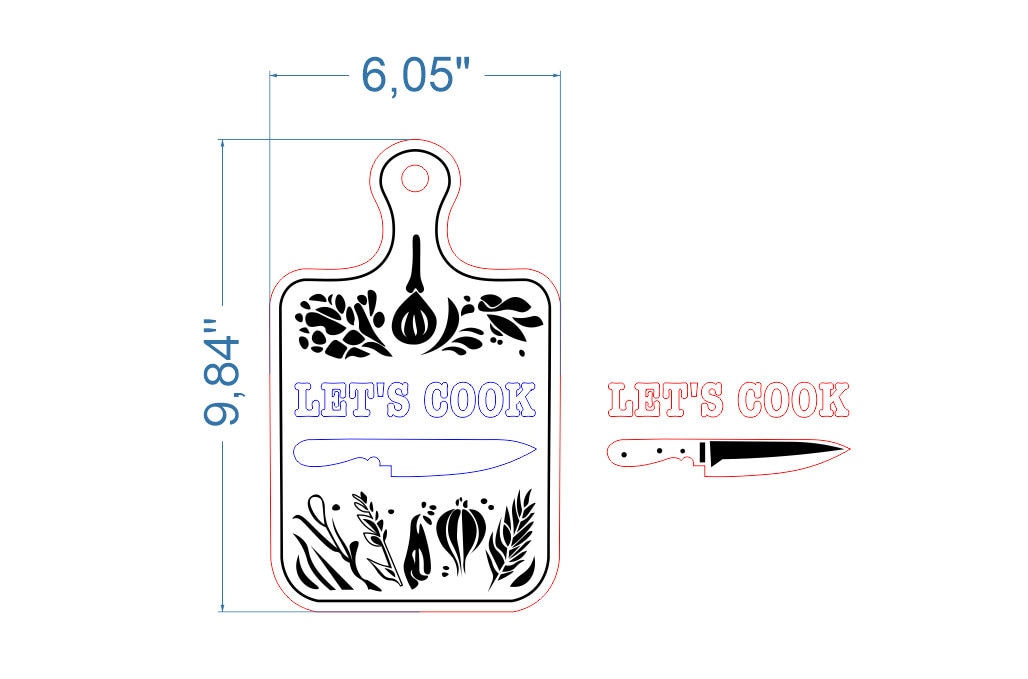 Kitchen SVG Bundle. Laser Cut File for Glowforge. Grandma, Pie, Rolling ...