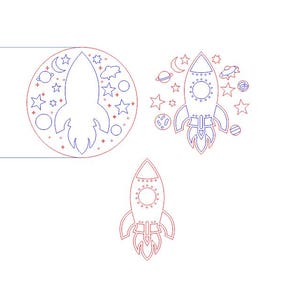 Baby Name Sign SVG Bundle. Laser Cut File for Glowforge. Fox, Rocket ...