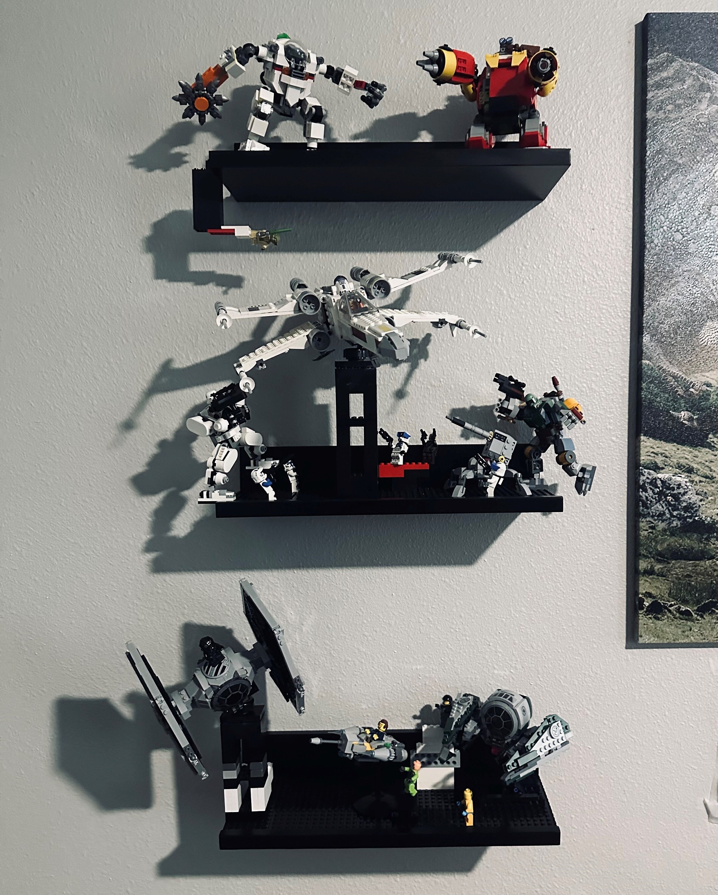 Floating Shelf for LEGO Sets, Proudly Display Your LEGO Masterpieces ...