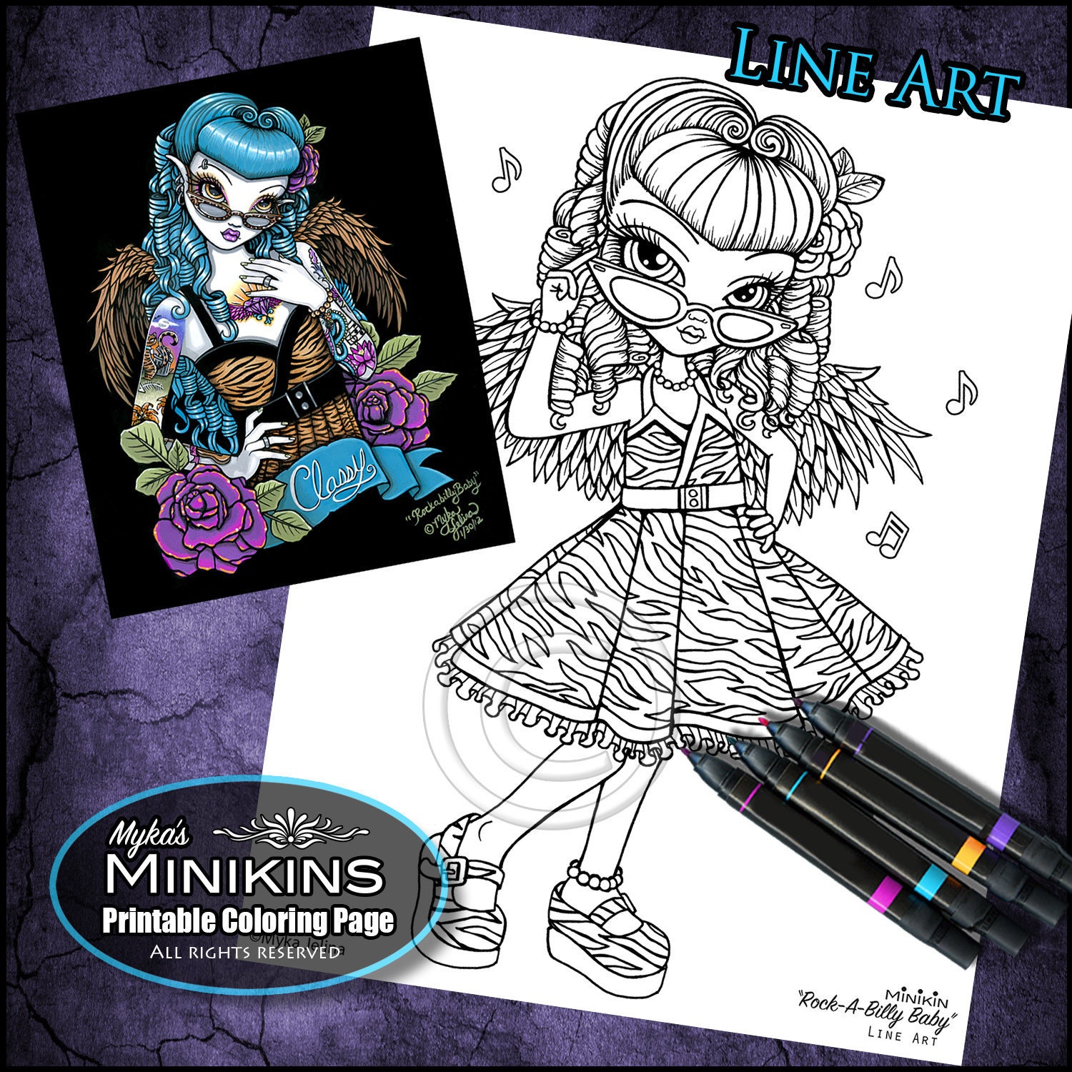 Monster High Coloring Baby
