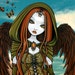 Gwyneth Signed Prints Dragon Sunset Angel Gothic Victorian Fairy - Etsy