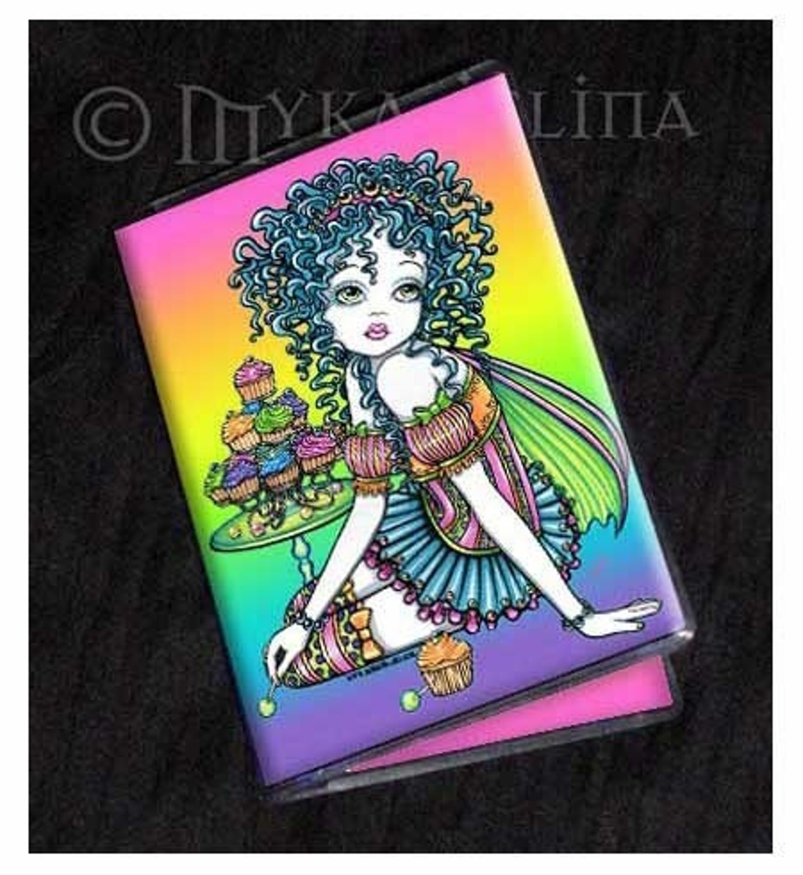 Rainbow Fairy Art ID Business FAE Card Holder Buttercup - Etsy