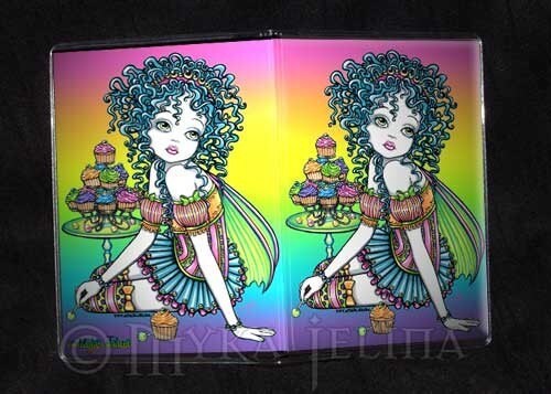 Rainbow Fairy Art ID Business FAE Card Holder Buttercup | Etsy