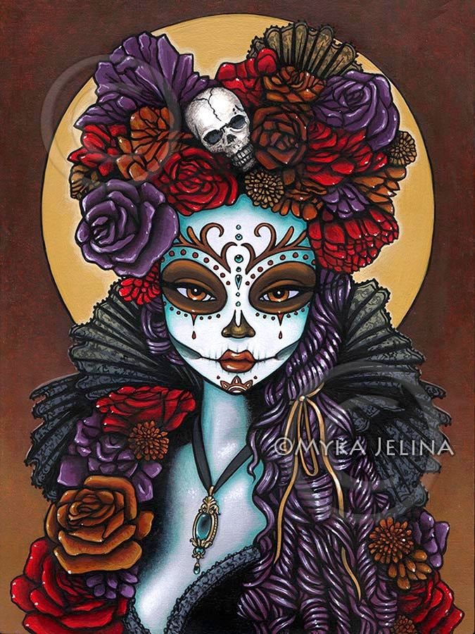 Prints Downloadable Prints Digital Download Prints Dia De Los Muertos ...