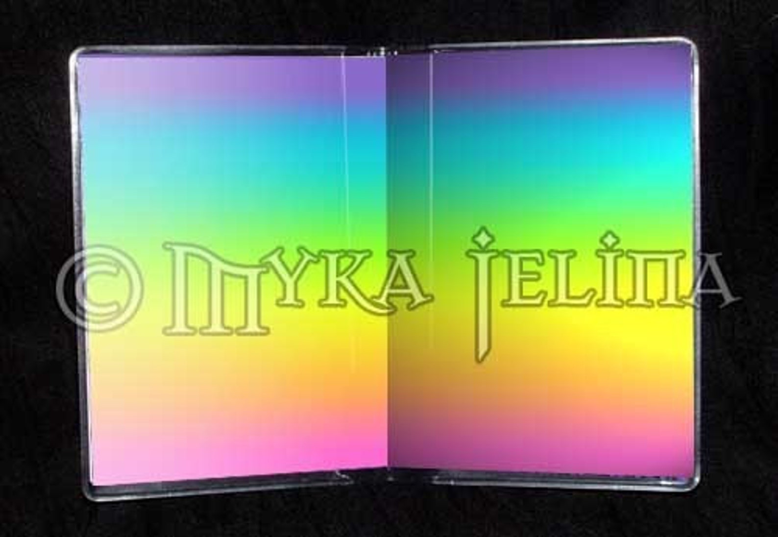 Rainbow Fairy Art ID Business FAE Card Holder Buttercup - Etsy