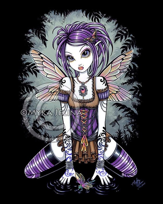 Anime Water Fairy Drawing