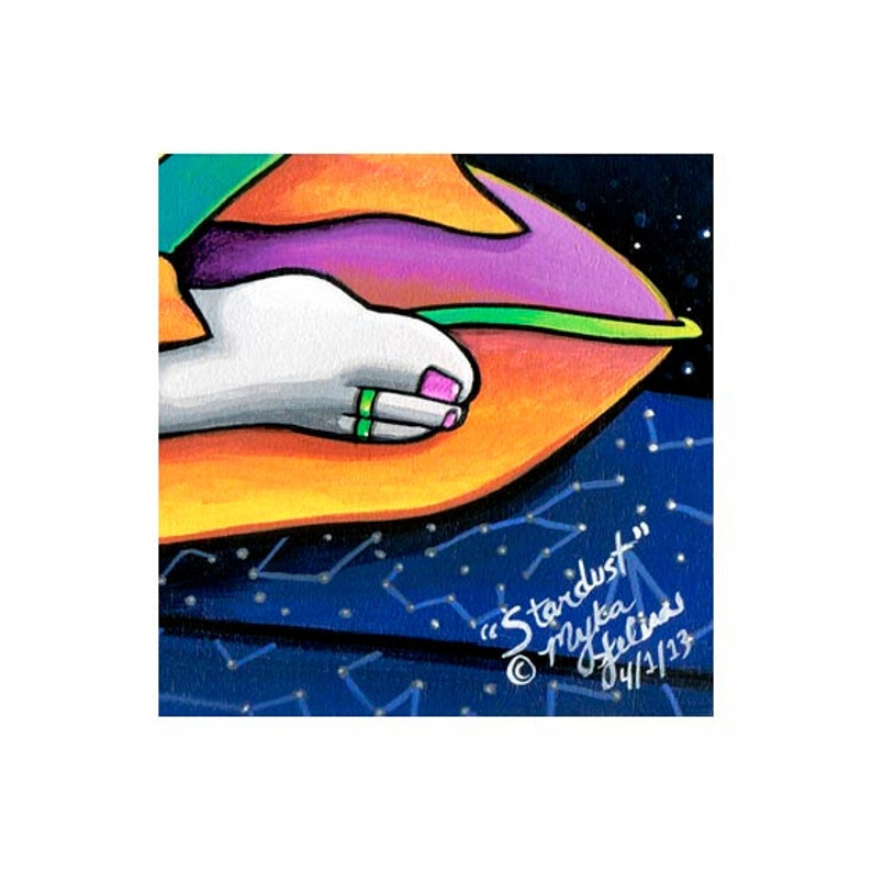 Pixie Stardust Celestial Rainbow Fairy Signed Fine Art Print | Etsy