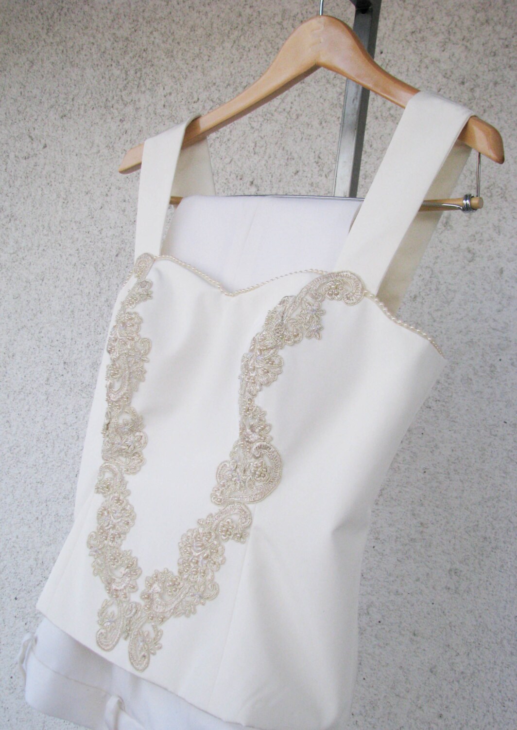 The Bustier and Pant Suit----custom Wedding Suits With Corsets - Etsy