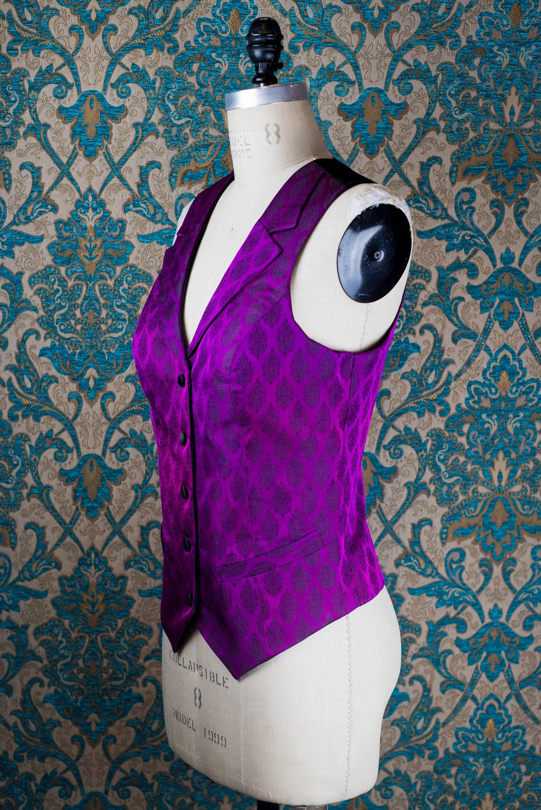 Notch Collar Vests --- Custom Made for Women - Etsy