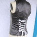 Custom Keyhole Neck Vest With Corset Back - Etsy