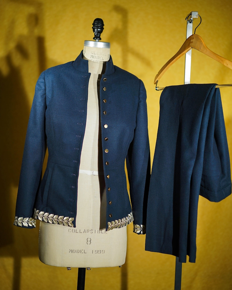 Gorgeous Appliqued and Embroidered Suits - Etsy