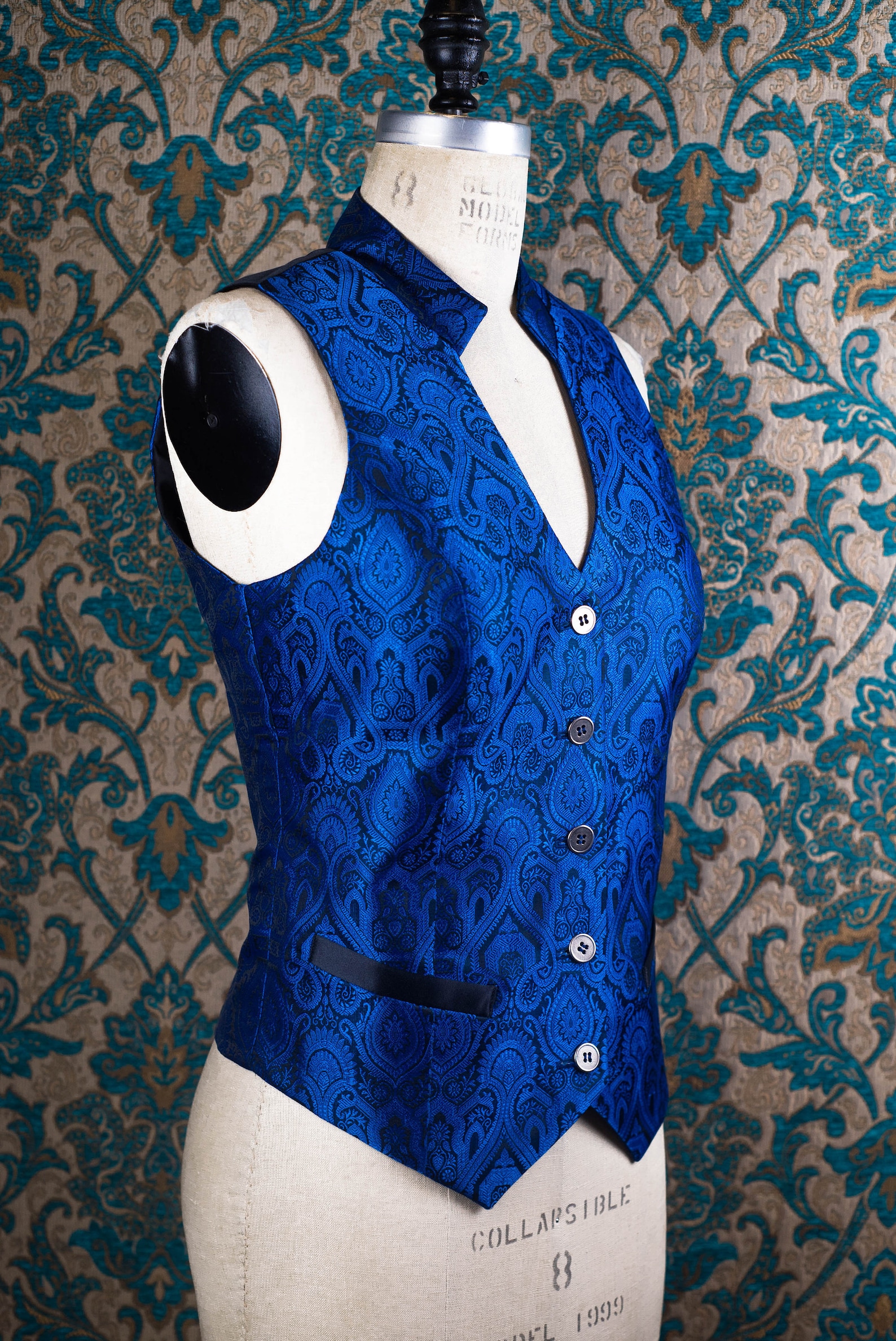 Luxurious Brocade Vests --- Custom Made for Women - Etsy