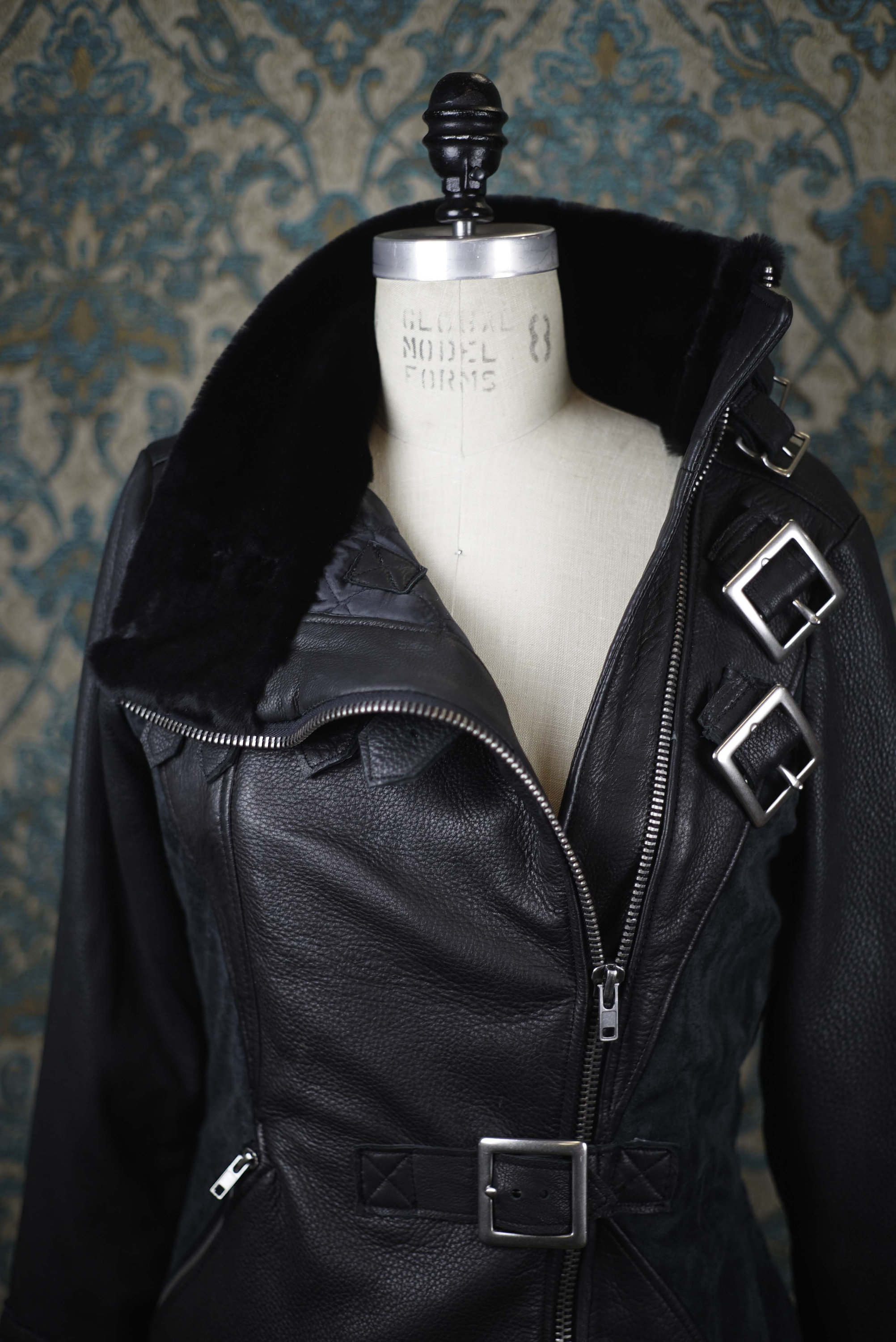 Deerskin Biker Jacket-----custom Made Leather Jackets - Etsy