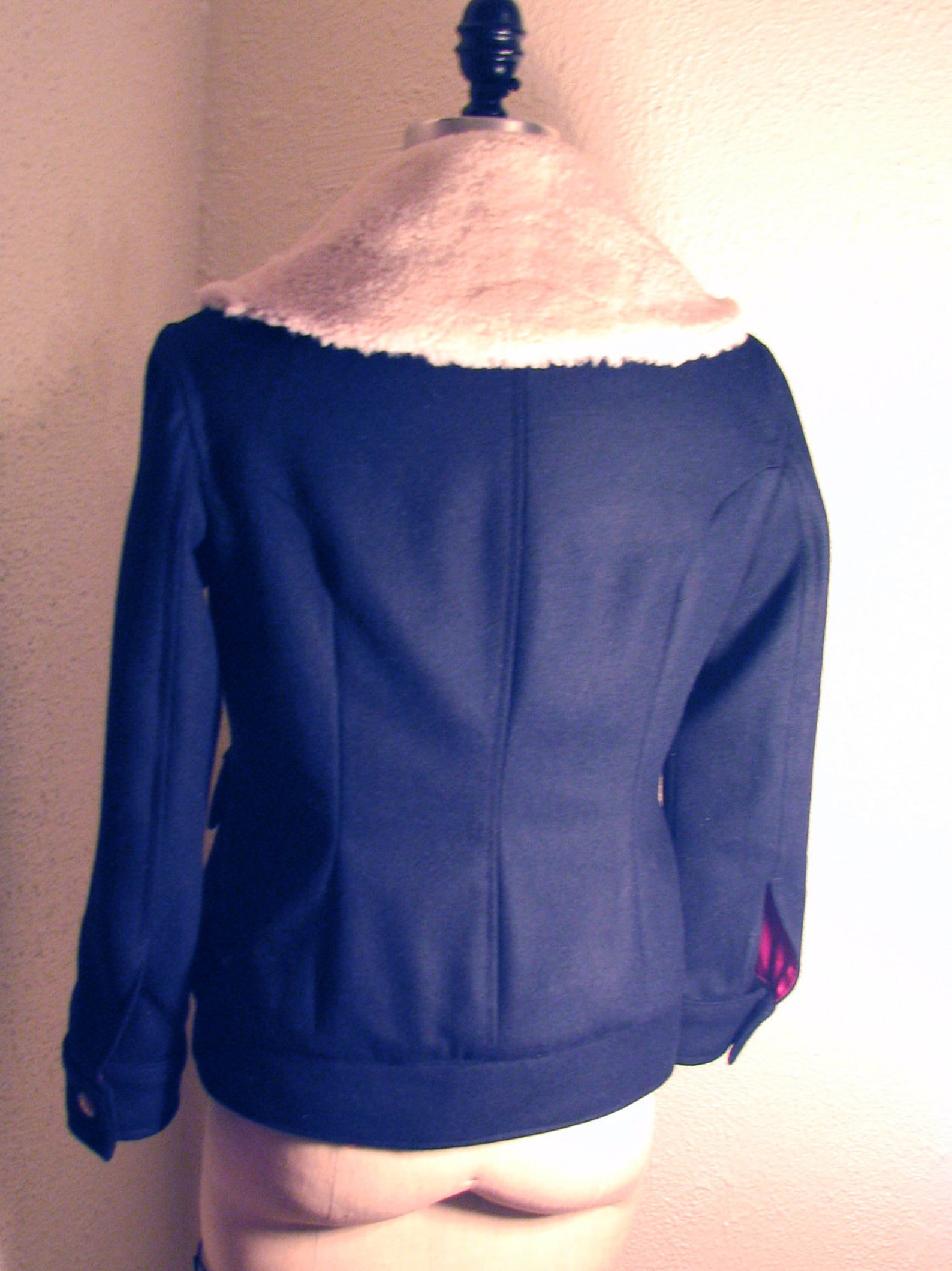 Custom Wool and Shearling Jackets - Etsy