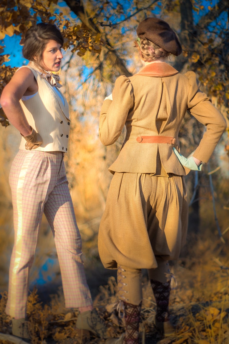 Tweed Bicycle Bloomers----victorian Pants in Your Choice of Fabrics - Etsy