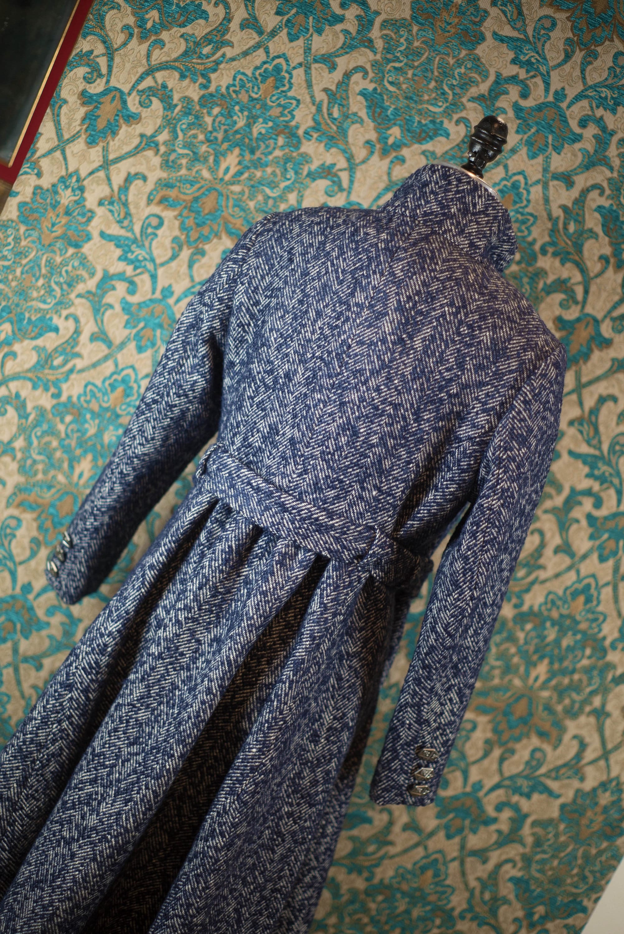 The Modern RedingoteIn Herringbone Mohair Tweed | Etsy