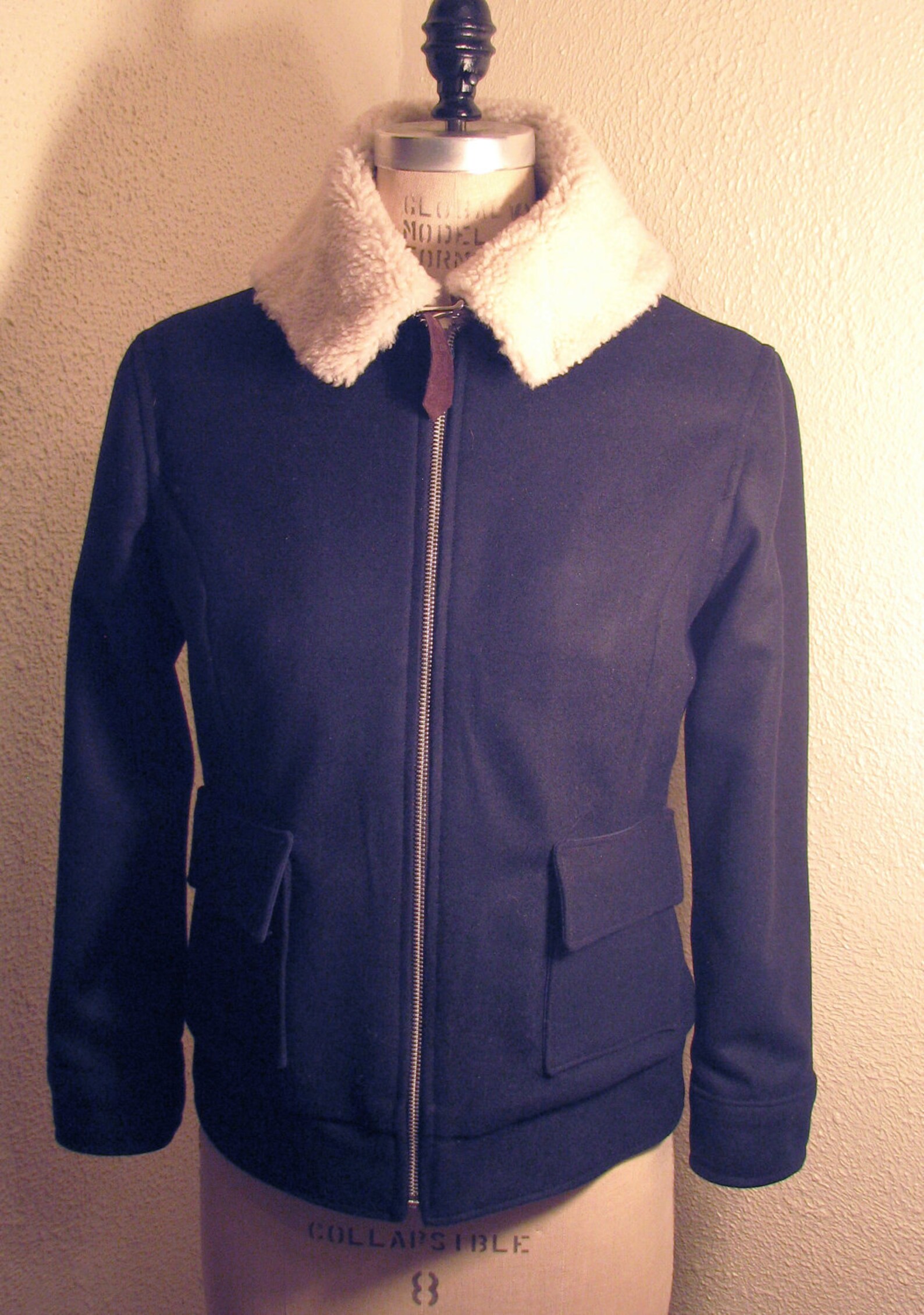 Custom Wool and Shearling Jackets - Etsy