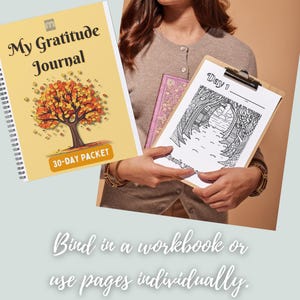Printable Thanksgiving Gratitude Journal Gratitude Cards for Adults and ...