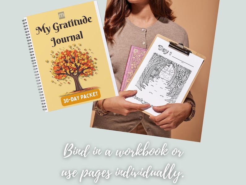 Printable Thanksgiving Gratitude Journal Gratitude Cards for Adults and ...