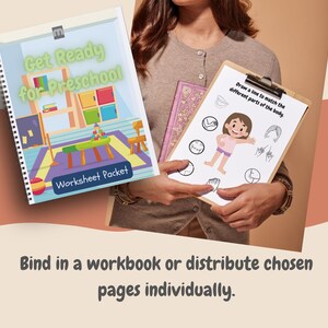 Preschool Workbook Kids Workbook ADHD Autism Workbook Learn Shapes ...