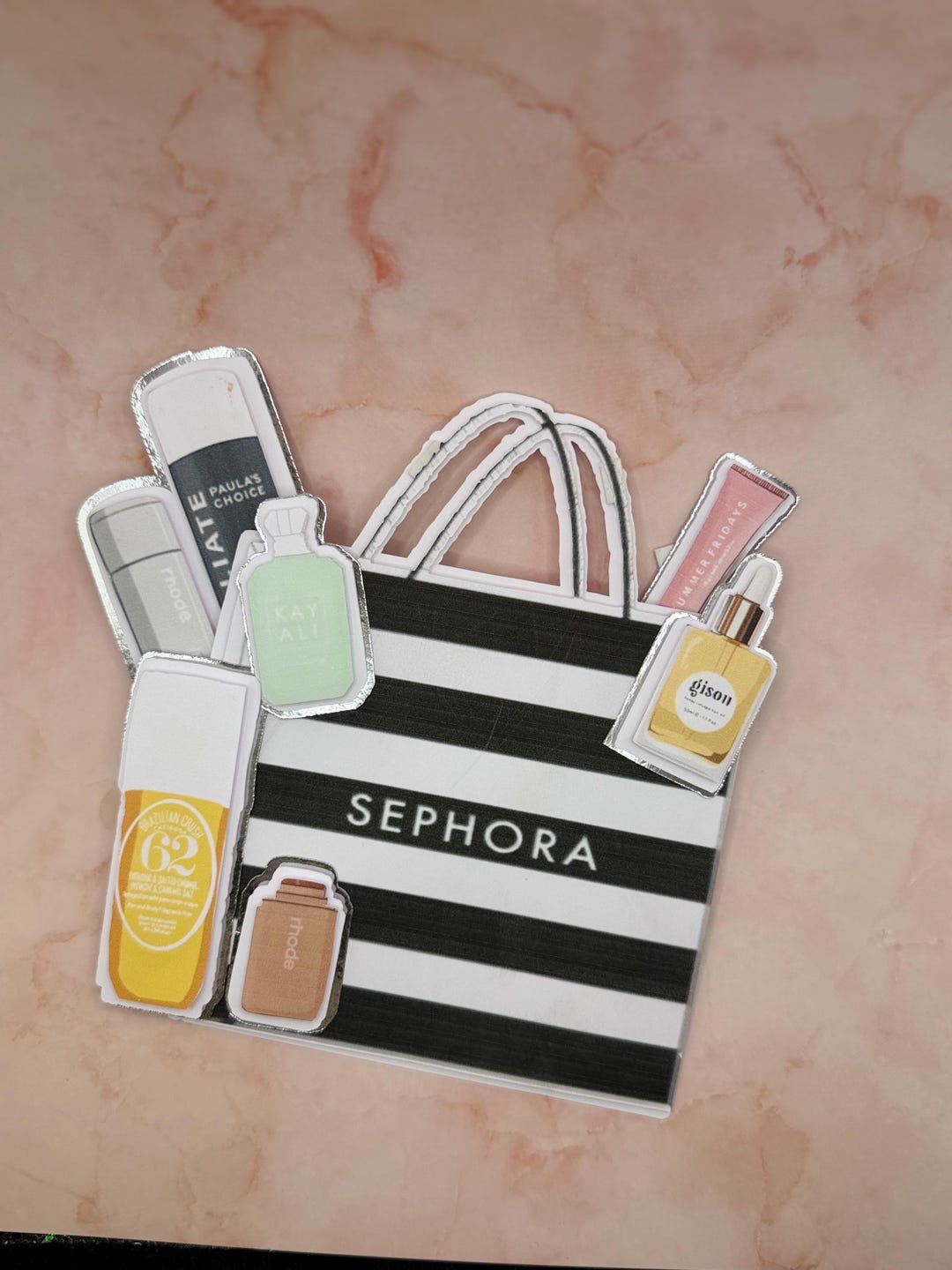 Custom Sephora Birthday Cake Topper, Personalized Name Decoration - Etsy