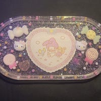 Sweet Cute Trinket Tray, Clay Jewelry Storage, Handmade Trinkets Dish ...